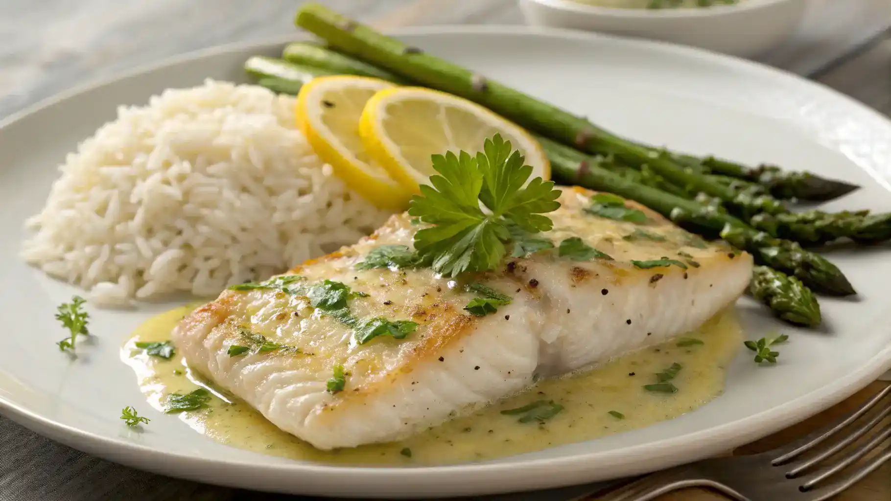 Zesty Lemon Butter Fish Fillet