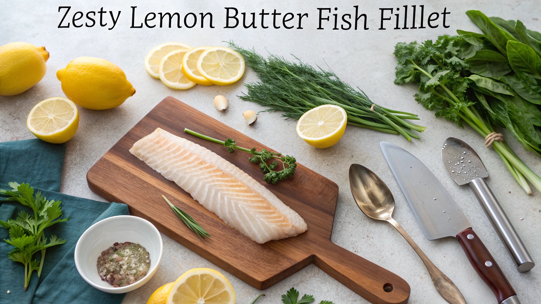 Zesty Lemon Butter Fish Fillet