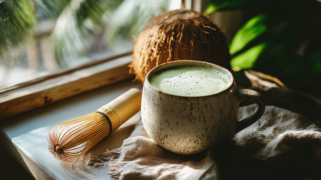 Creamy, Tropical, Zen: Why Coconut Matcha Is Your New Obsession