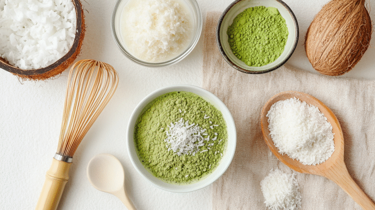 Creamy, Tropical, Zen: Why Coconut Matcha Is Your New Obsession